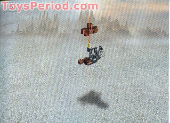 LEGO 8617-1 Vahki Zadakh Instructions and Parts List