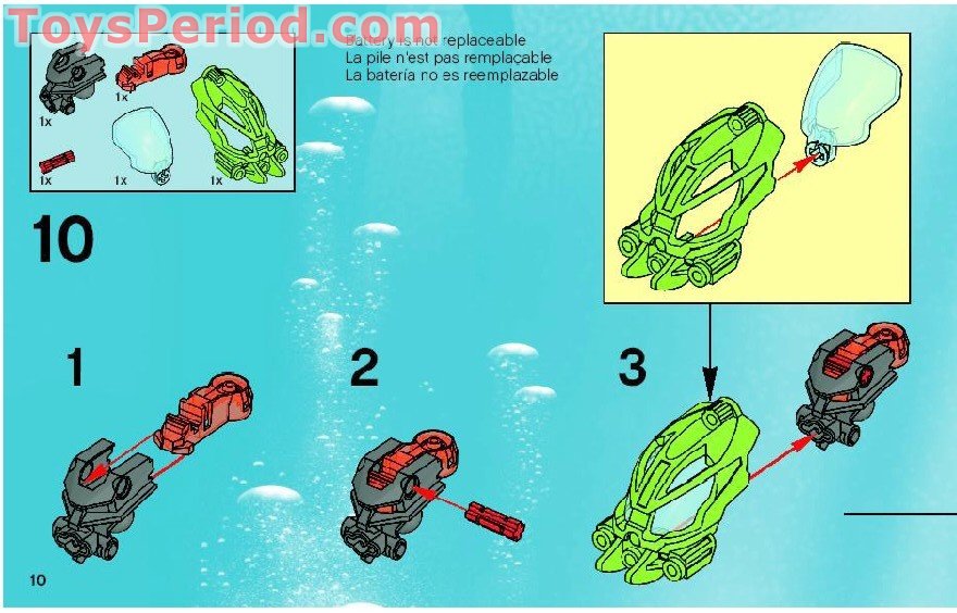 LEGO 8939 Lesovikk Instructions and Parts List