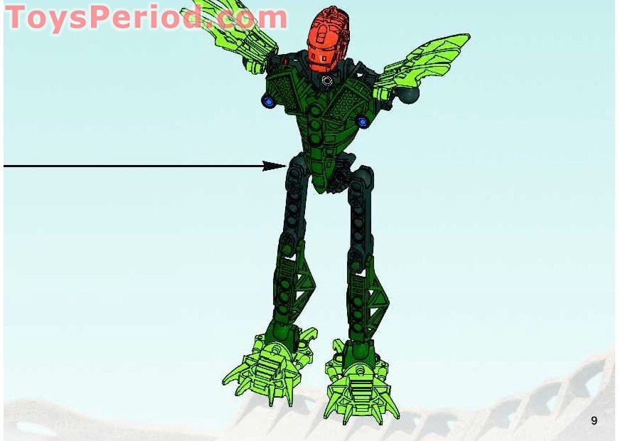 LEGO 8980 Gresh Instructions and Parts List