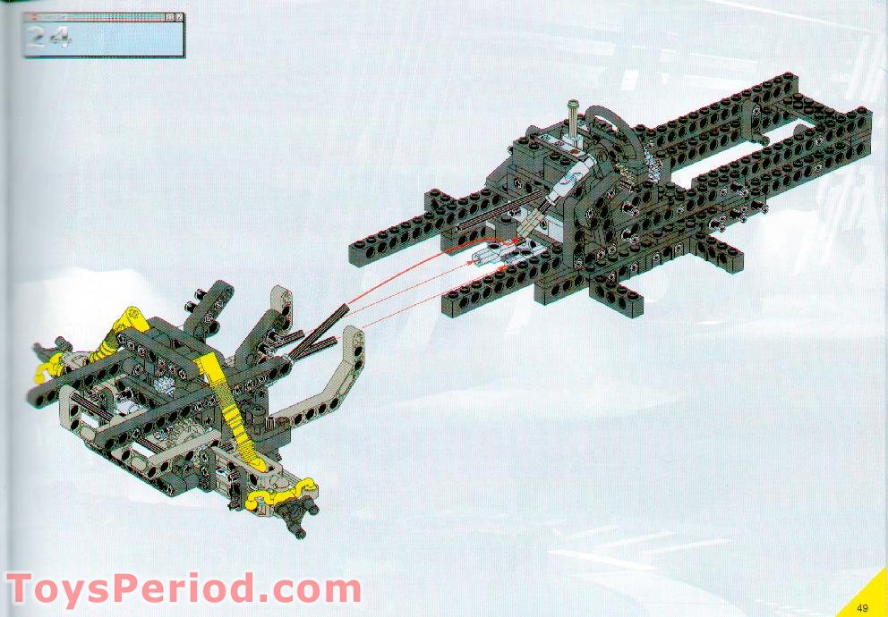 LEGO 8466 4x4 Off Roader Instructions and Parts List