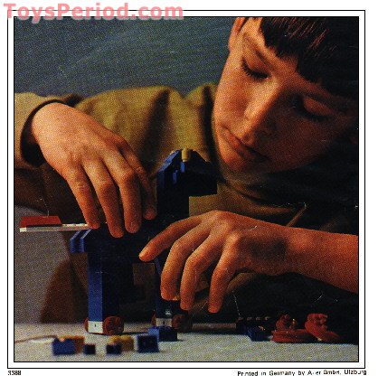 LEGO 140-2 Basic Set with Motor Instructions and Parts List