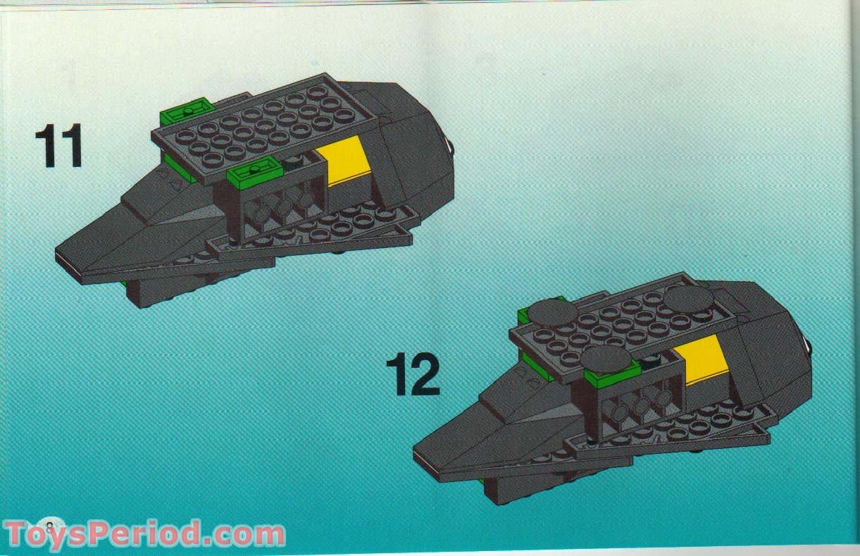 LEGO 2160 Crystal Scavenger Instructions and Parts List
