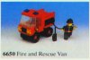 LEGO 6650 Fire and Rescue Van Instructions and Parts List