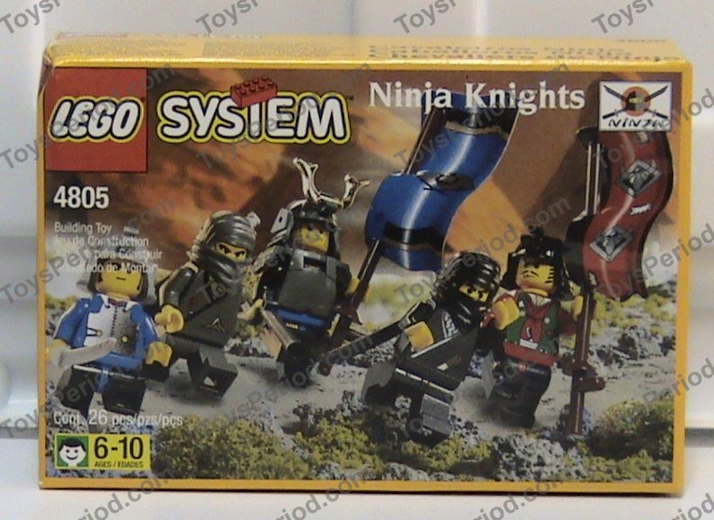 LEGO 4805 Ninja Knights Instructions and Parts List