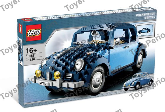LEGO 10187 Volkswagen Beetle (VW Beetle) Instructions and Parts List