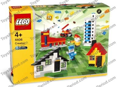 LEGO 4406 Buildings Instructions and Parts List