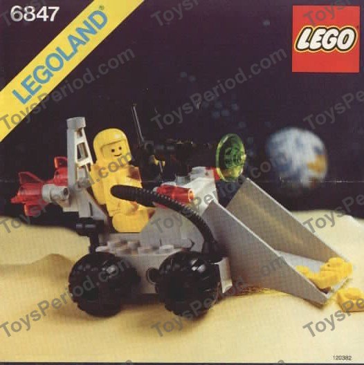 LEGO 6847 Space Dozer Instructions and Parts List