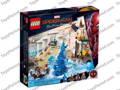 LEGO 76129 Hydro-Man Attack Set Parts List
