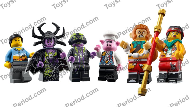 LEGO 80022 Spider Queen’s Arachnoid Base Set Parts List