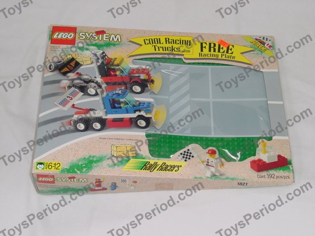 LEGO 1821 Rally Racers Instructions and Parts List