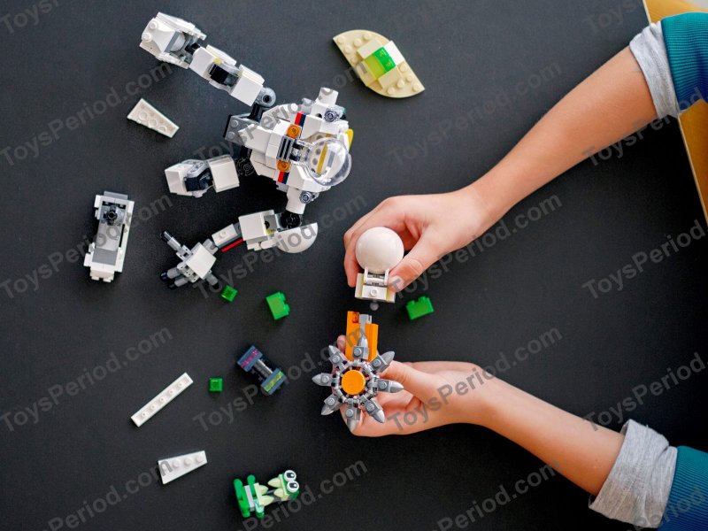 LEGO 31115 Space Mining Mech Set Parts List