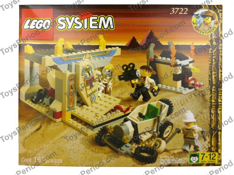 Adventurers Sets - LEGO 3722 Treasure Tomb Classic 1998 Desert ...