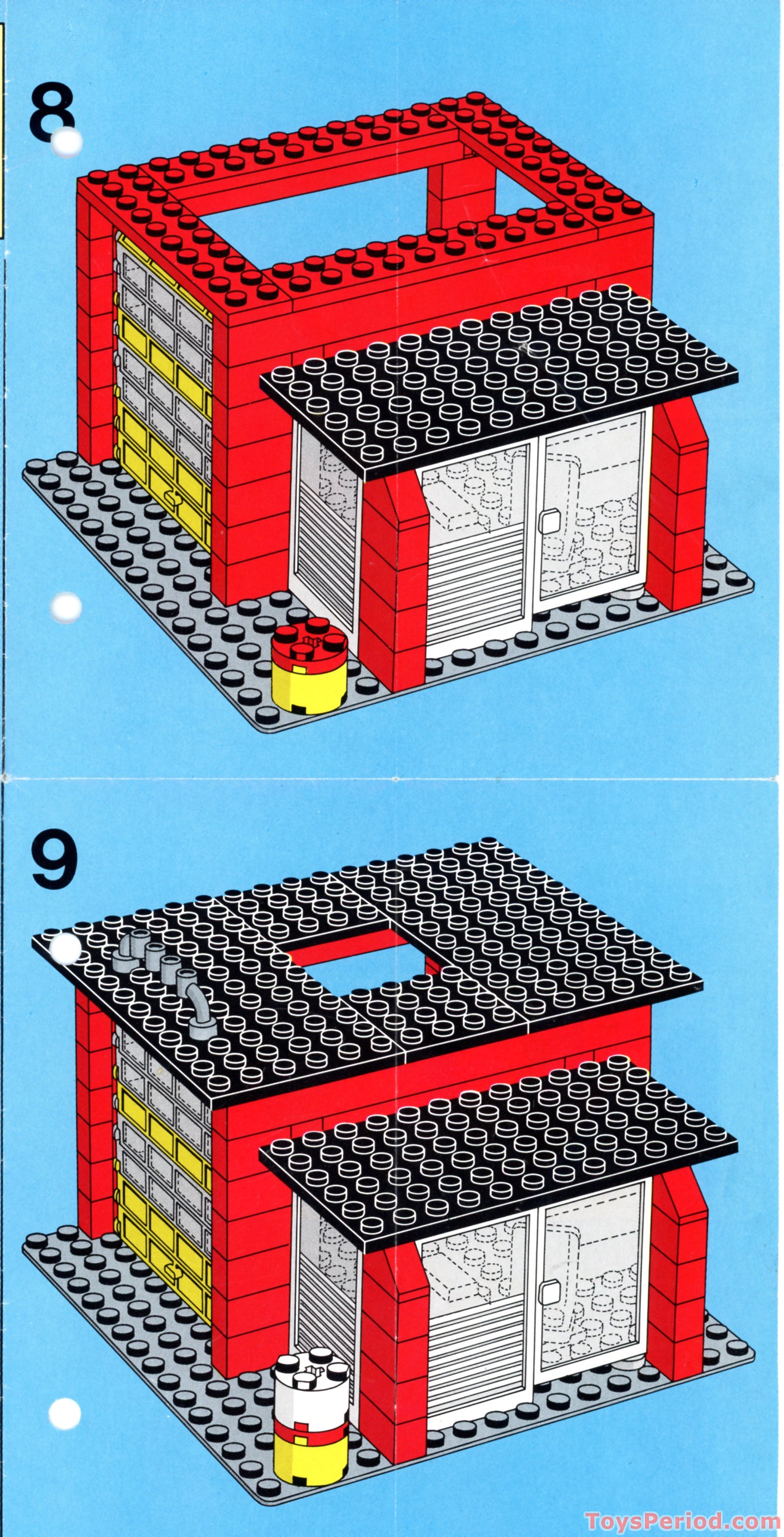LEGO 6369 Auto Workshop Instructions and Parts List