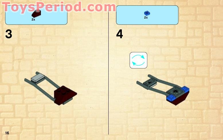 LEGO 70401 Gold Getaway Instructions and Parts List