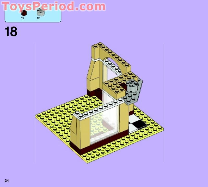 LEGO 41006 Downtown Bakery Instructions and Parts List