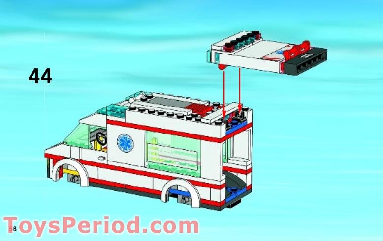 LEGO 4431 Ambulance Instructions and Parts List
