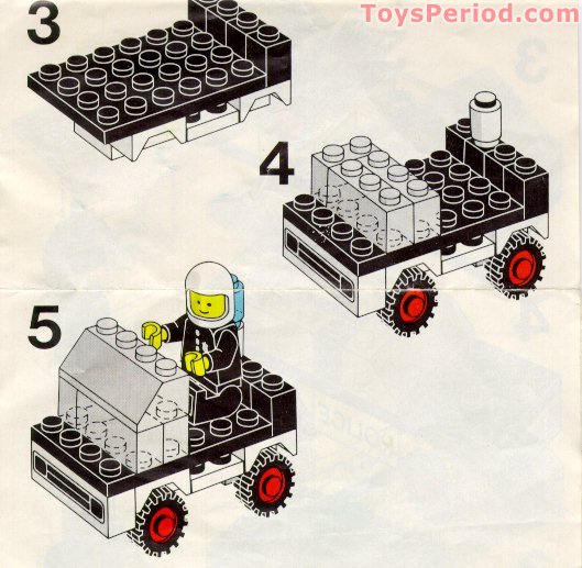 LEGO 540-2 Police Units Instructions and Parts List