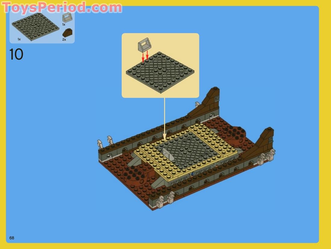 LEGO 10210 Imperial Flagship Instructions and Parts List