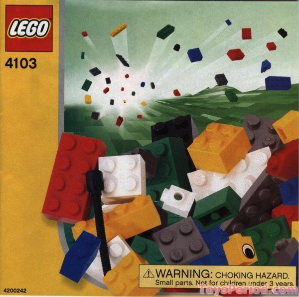 LEGO 4103-2 Fun with Bricks (4293364) - with Minifigs Instructions and ...