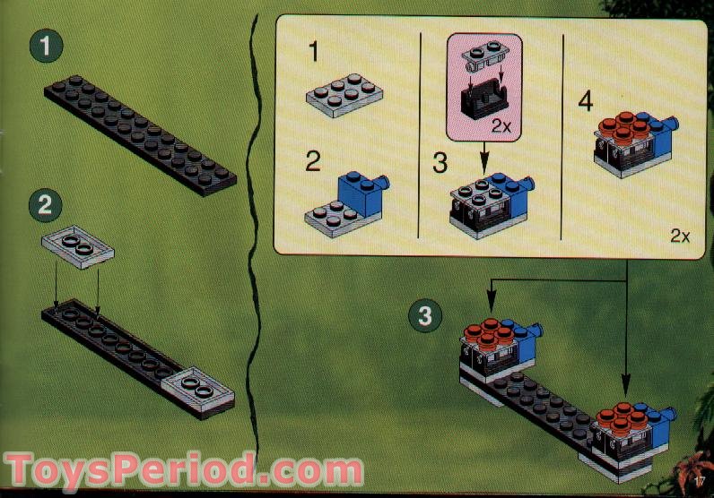 LEGO 5956 Adventurers Expedition Air Balloon Instructions and Parts List