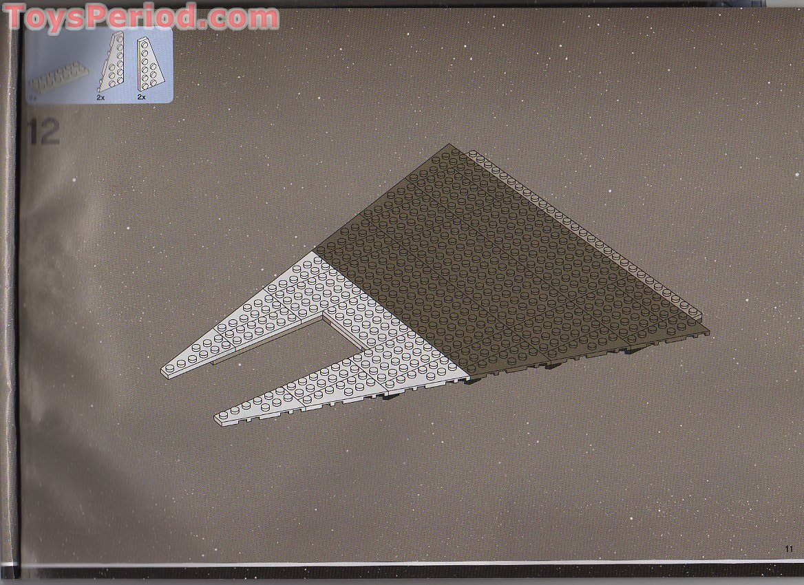LEGO 6211 Imperial Star Destroyer Instructions and Parts List