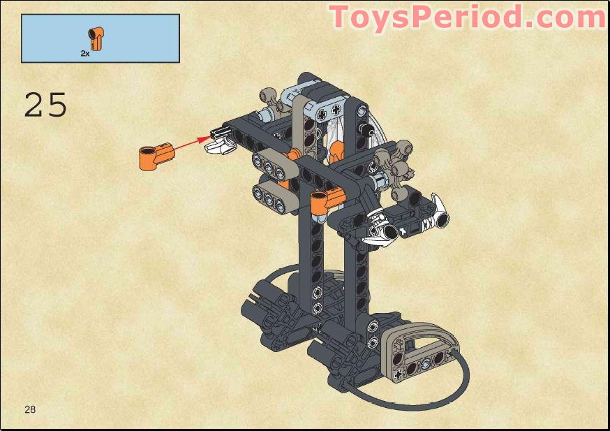 LEGO 8556 Boxor Instructions and Parts List