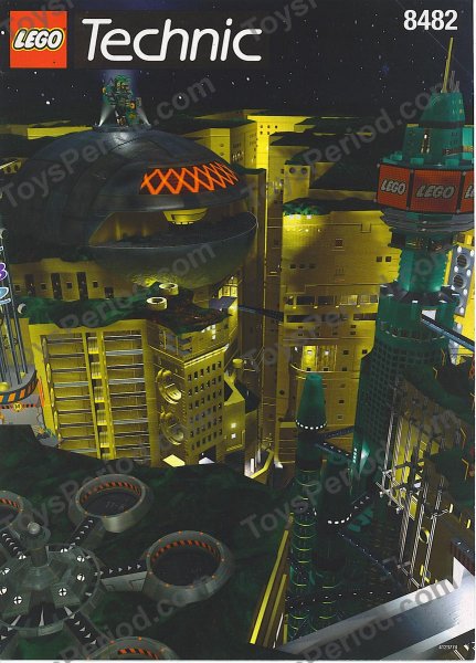 LEGO 8483 Cybermaster with Storage Case Instructions and Parts List