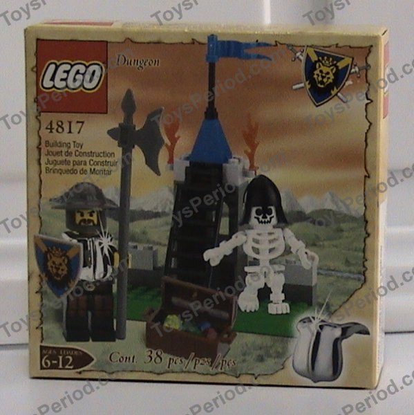 LEGO 4817 Dungeon Instructions and Parts List
