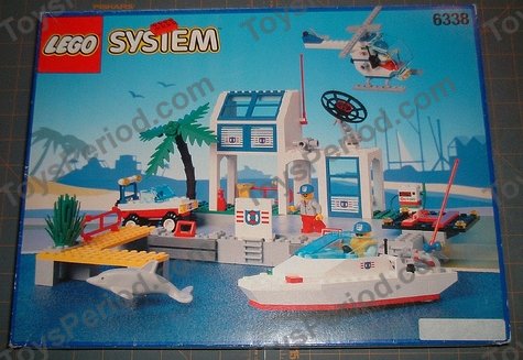 LEGO 6338 Hurricane Harbor Instructions and Parts List