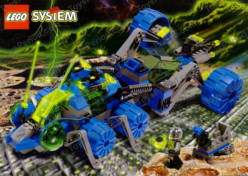 LEGO 6919 Planetary Prowler Instructions and Parts List