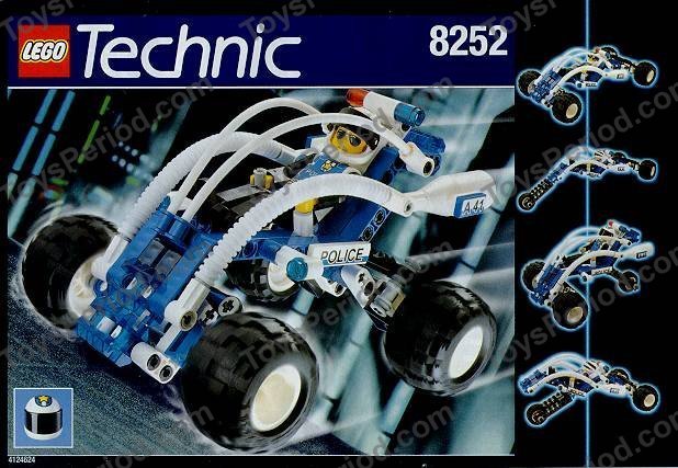 LEGO 8252 Beach Buster Instructions and Parts List
