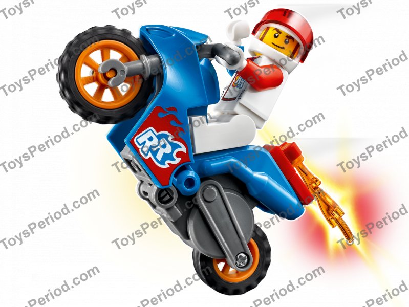 LEGO 60298 Rocket Stunt Bike Set Parts List