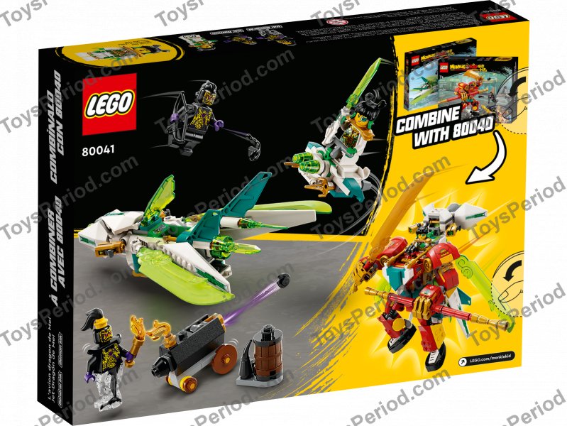 LEGO 80041 Mei's Dragon Jet Set Parts List