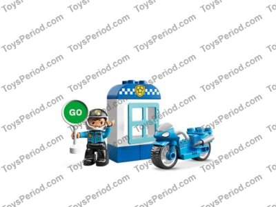 LEGO 10900 Police Bike Set Parts List