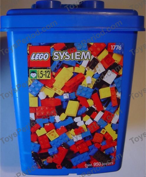 LEGO 1776 Large Bulk Bucket Bonus Value Set Parts List