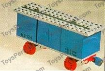 LEGO 124 Goods Wagon Instructions and Parts List