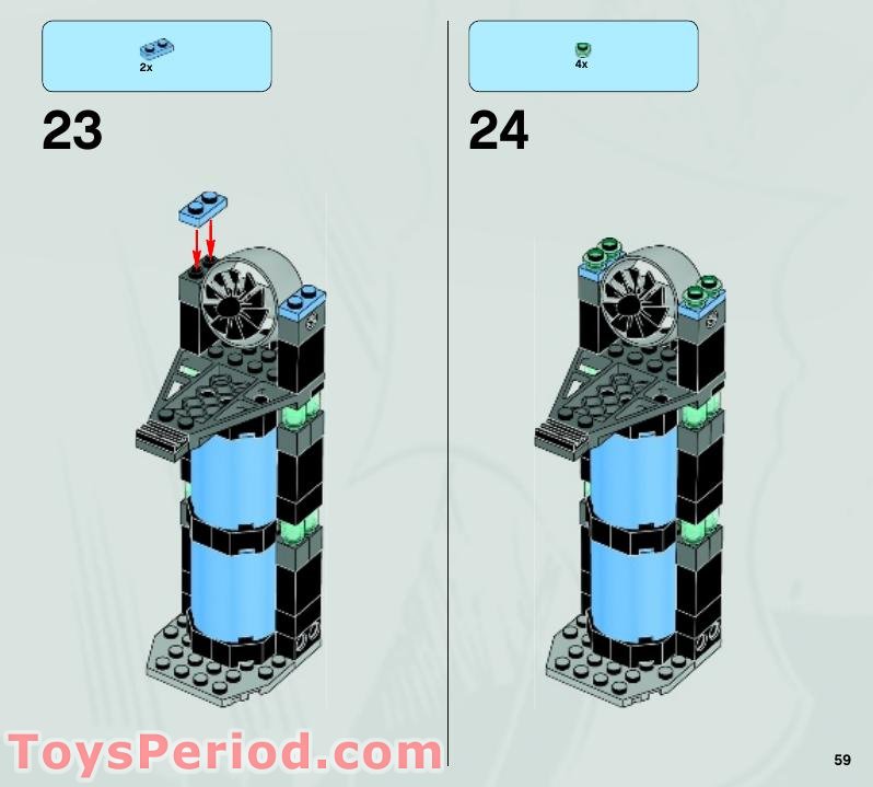 LEGO 6873 Spider-Man's Doc Ock Ambush Instructions and Parts List