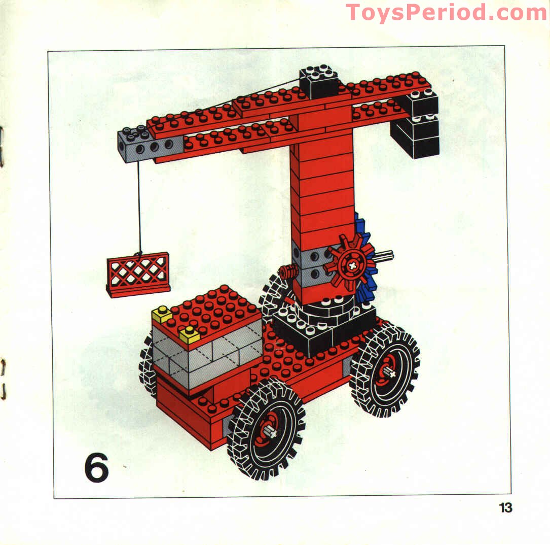 LEGO 810-3 Gear Truck Set Instructions and Parts List