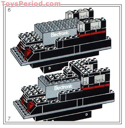 LEGO 138 Electronic Train - Forward, Backward and Stop Instructions and ...
