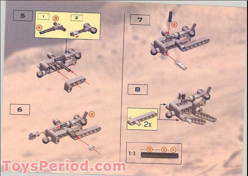 LEGO 10023 Bionicle Master Builder Set Instructions and Parts List