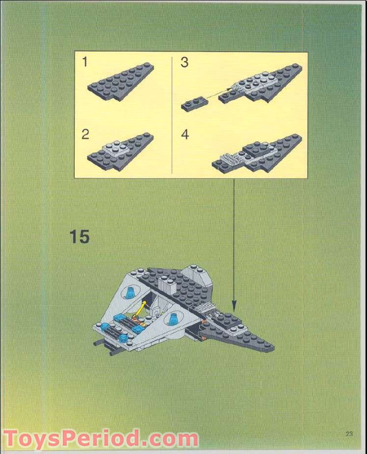 LEGO 2153 Robo Stalker Instructions and Parts List