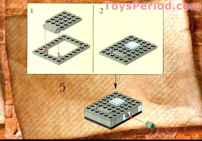 LEGO 4733 The Dueling Club Instructions and Parts List