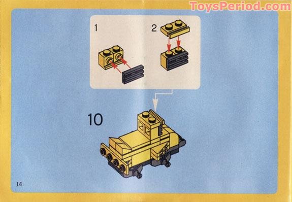 LEGO 4915 Mini Construction Instructions and Parts List