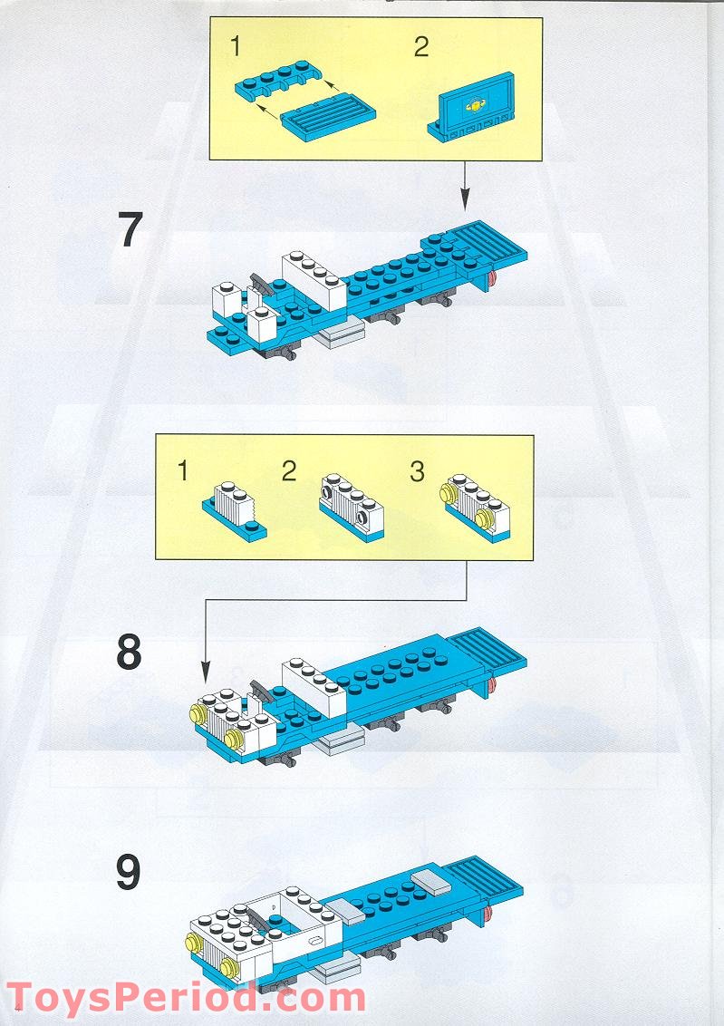 LEGO 4555 Cargo Station Set Parts Inventory and Instructions - LEGO ...