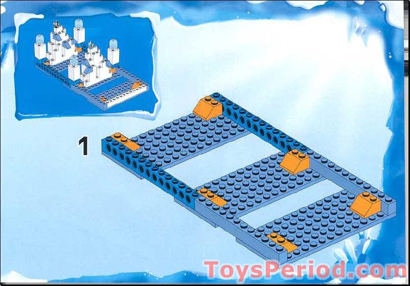 LEGO 4579 Ice Ramp Racers Instructions and Parts List