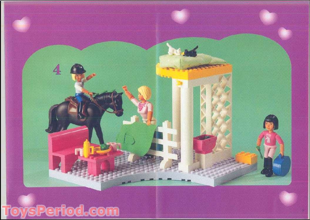 LEGO 5855 Riding Stables Instructions and Parts List
