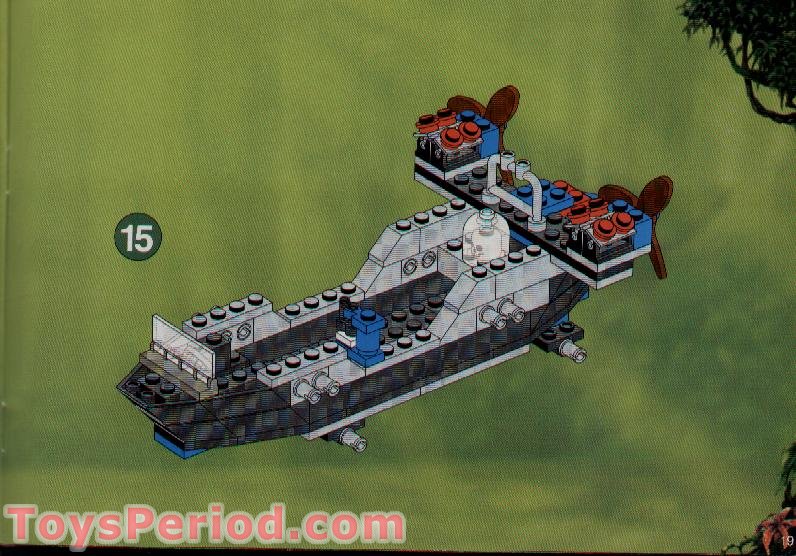 LEGO 5956 Adventurers Expedition Air Balloon Instructions and Parts List