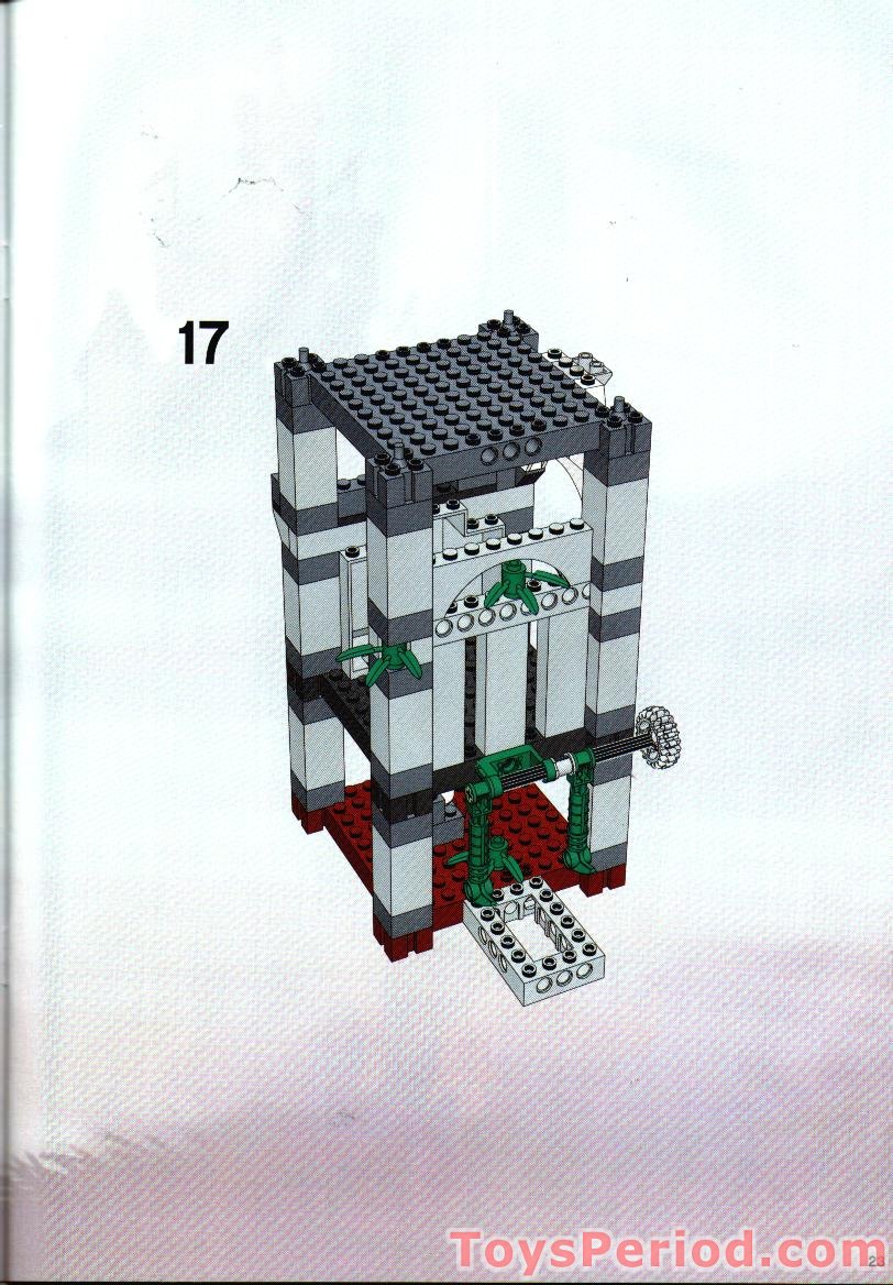 LEGO 8780 Citadel of Orlan Instructions and Parts List