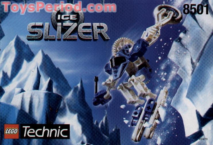 LEGO 8501 Ice Slizer Instructions and Parts List