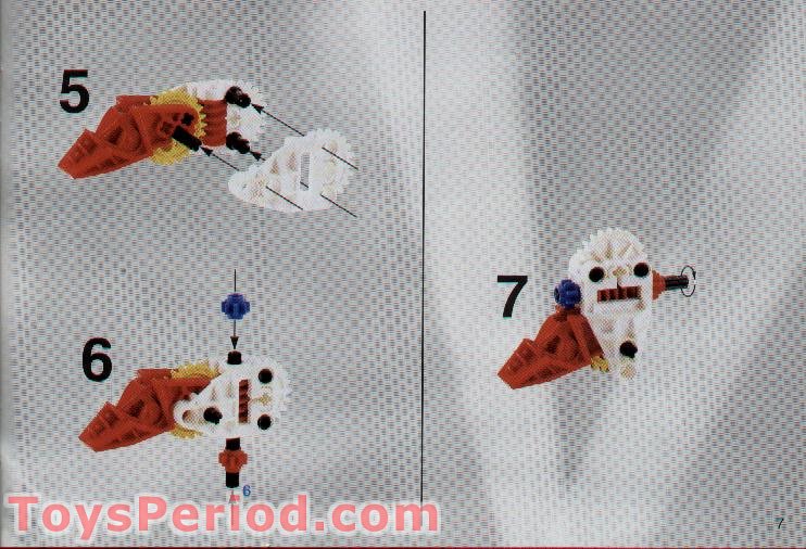 LEGO 8502 City Slizer Instructions and Parts List